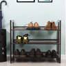 Ebern Designs 3 -Tier Metal Shoe Rack & Reviews | Wayfair