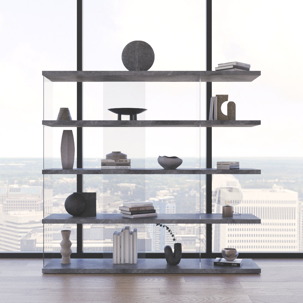 Brayden Studio® Gravity Bookcase | Wayfair