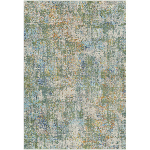 17 Stories Whittany Abstract Indoor/Outdoor Rug & Reviews | Wayfair