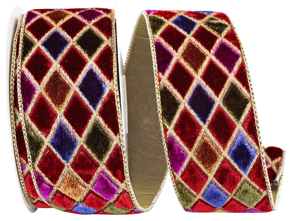 The Holiday Aisle® Box Net Jute Nestle Wired Ribbon | Wayfair