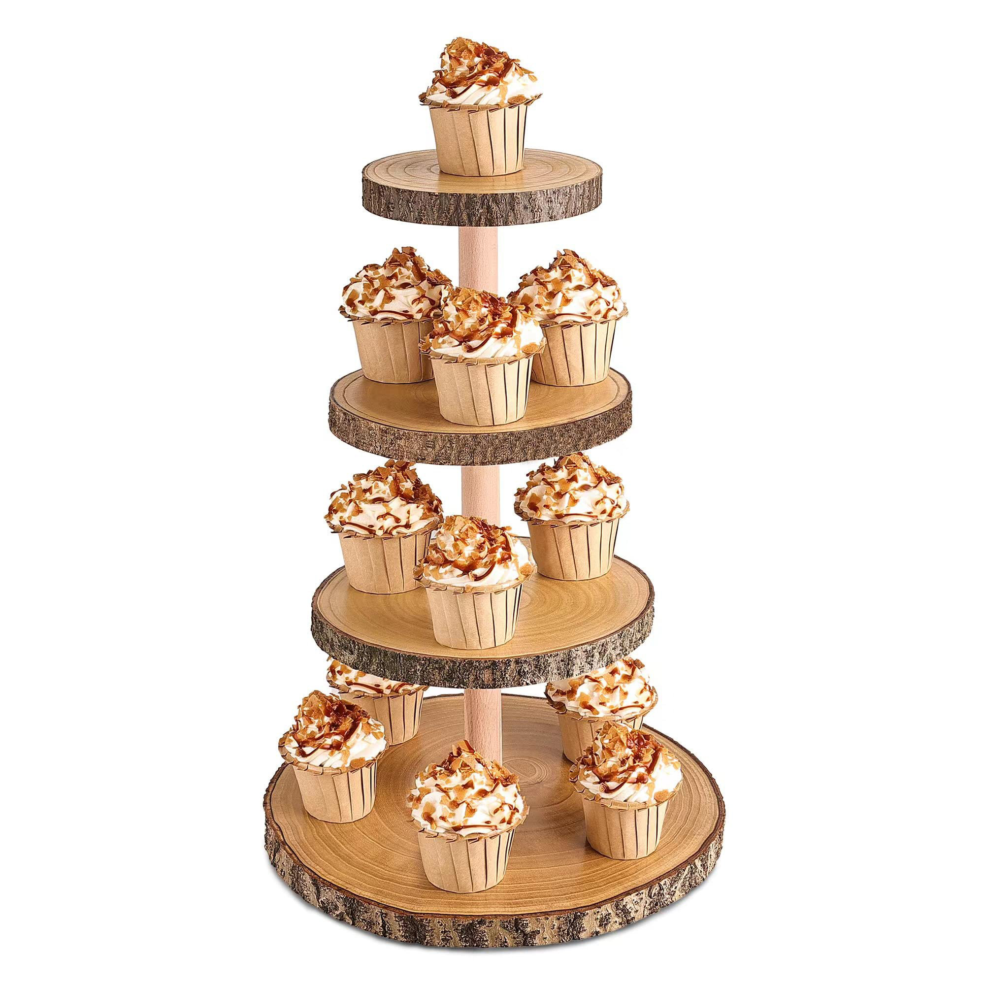 Loon Peak® Carnanee Wood Tiered Stand | Wayfair