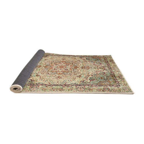 Bungalow Rose Triton Beige/Green Rug & Reviews | Wayfair