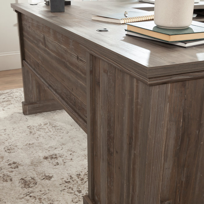 Upper Square™ Aspen Post L-Shaped Executive Desk & Reviews | Wayfair