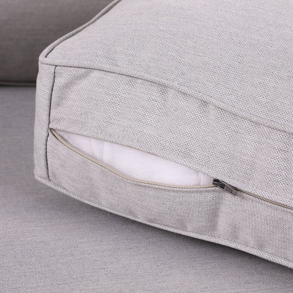 Red Barrel Studio® Tymere 4-Piece Manhattan Rustic Wicker Seating Set ...