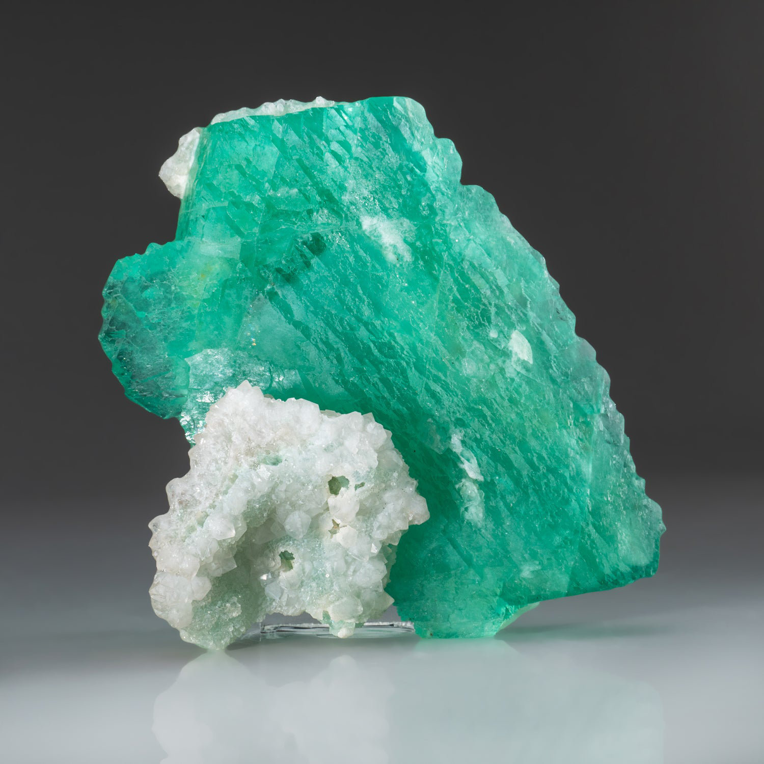 Astro Gallery of Gems Green Fluorite with Quartz from Yaogangxian Mine ...