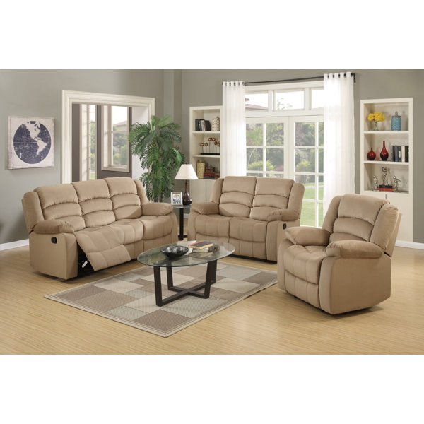 Wildon Home® Swanzetta 3 - Piece Living Room Set | Wayfair