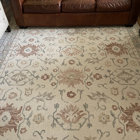 Birch Lane™ Aden Oriental Hand-Hooked Wool Ivory/Rust Area Rug ...
