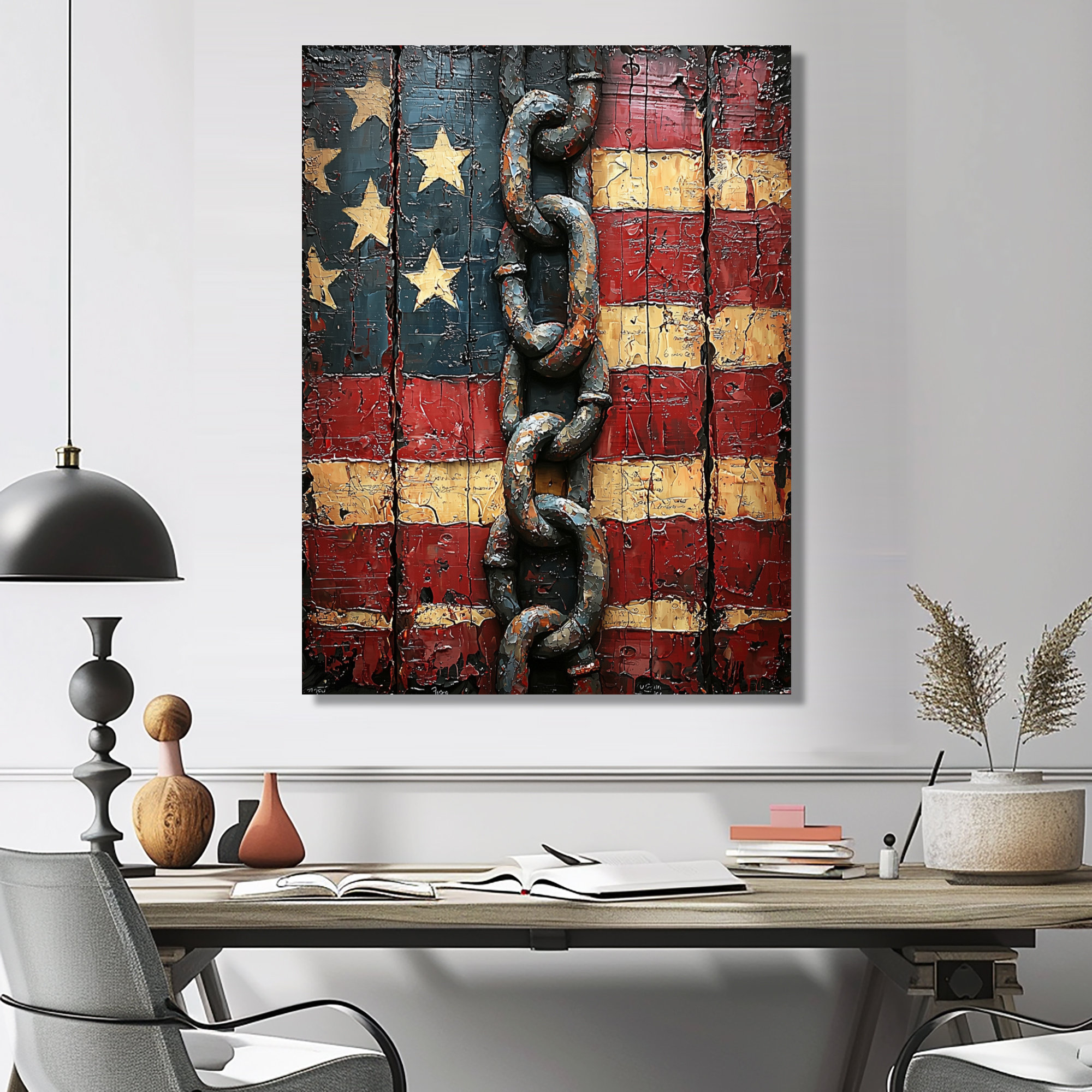 Design Art Abstract Breaking Chains Of Inequality USA I - USA ...