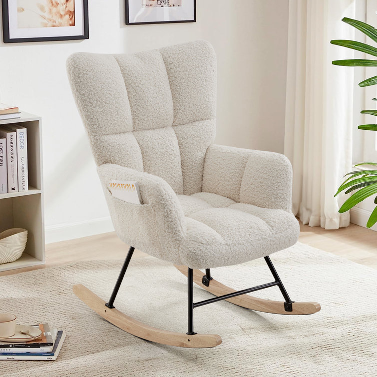 Fjørde & Co Moran Metal Rocking Chair | Wayfair.co.uk