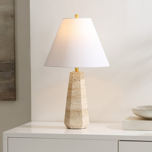Joss & Main Piccolo Stone Table Lamp | Wayfair