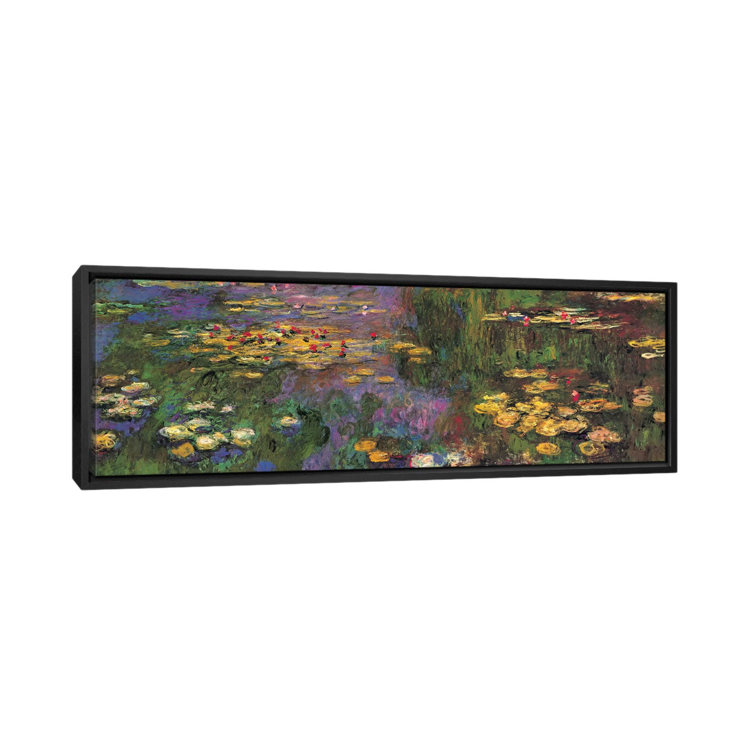 Vault W Artwork Water Lilies by Claude Monet - Graphic Art Print on ...