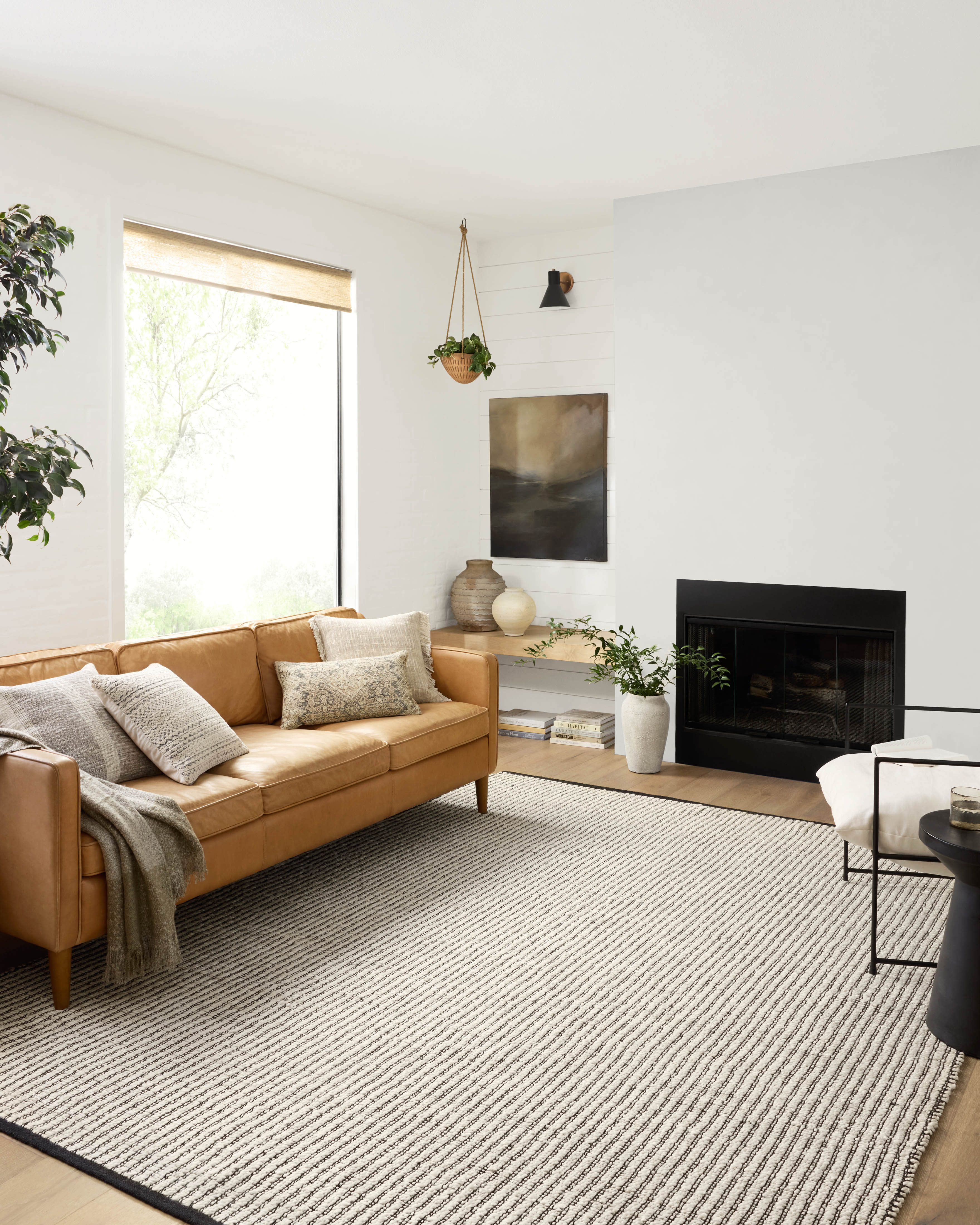 Angela Rose x Loloi Colton Ivory / Black Area Rug & Reviews | Wayfair