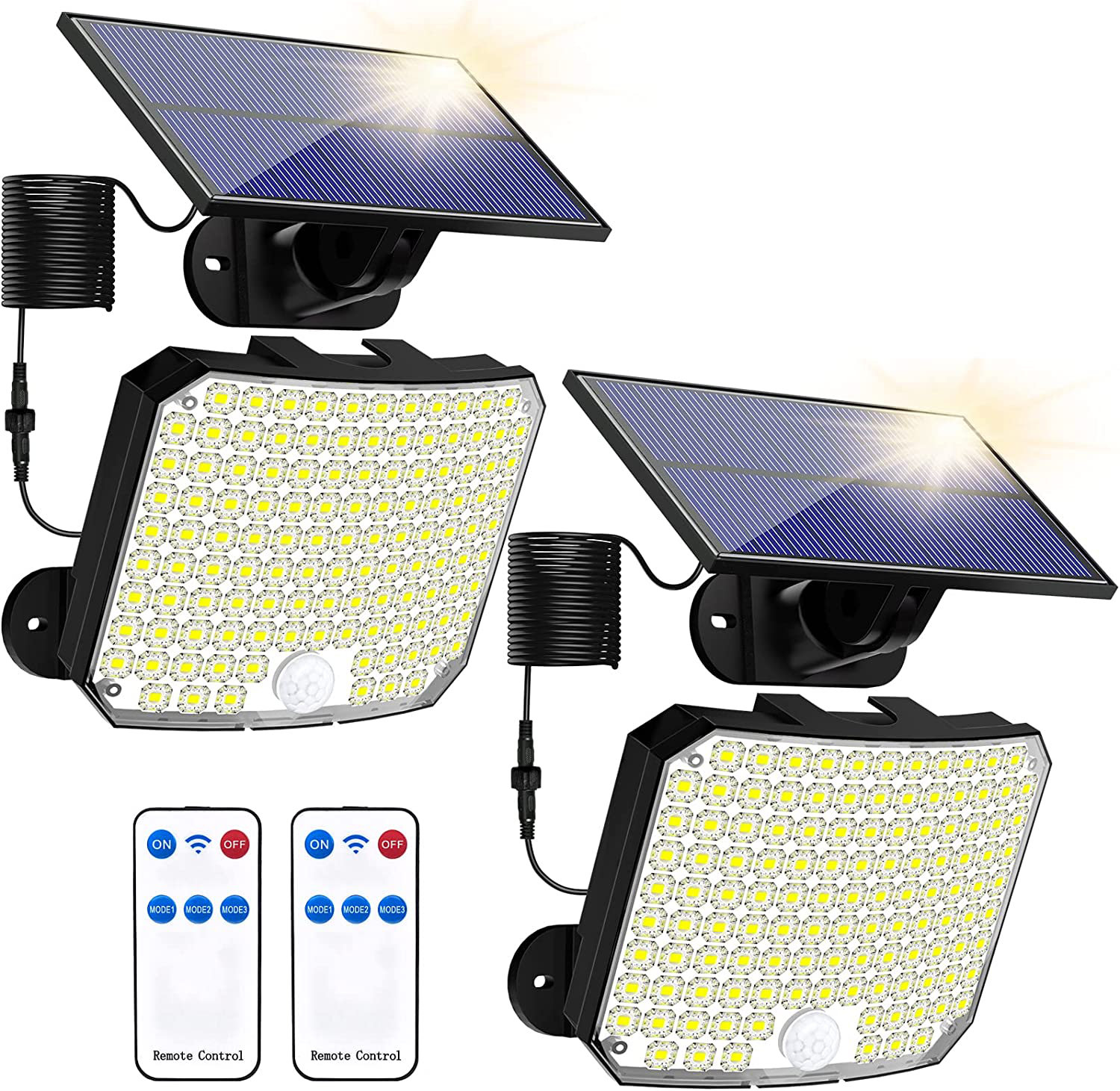 CG INTERNATIONAL TRADING LED Solar Power Outdoor Security Spot Light ...