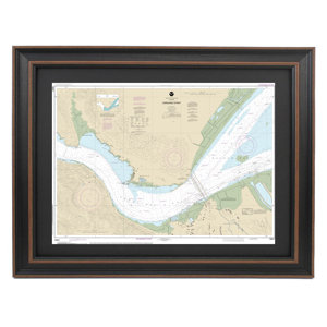 Longshore Tides Carquinez Strait | Nautical Chart | Framed Print | Wayfair
