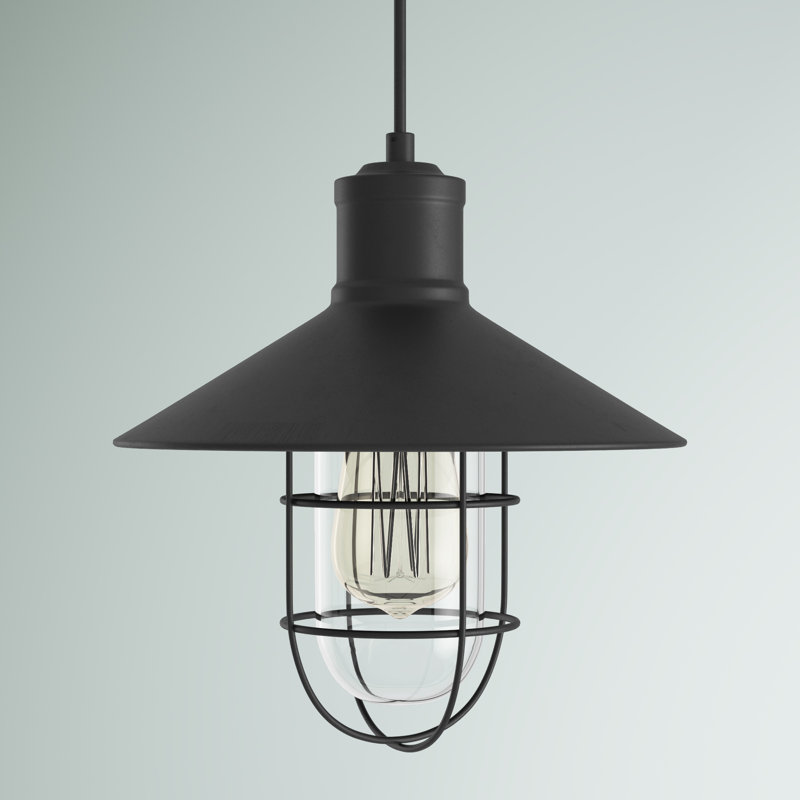 Breakwater Bay Radom 1 - Light Single Cone Pendant "& Reviews" | Wayfair
