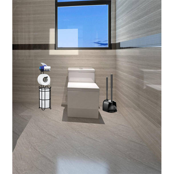 Toilet Tree Products Wood Freestanding Towel Rack & Reviews | Wayfair