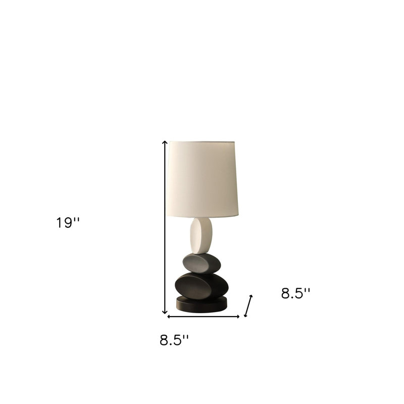 Ivy Bronx Sevin 19" Black Table Lamp | Wayfair