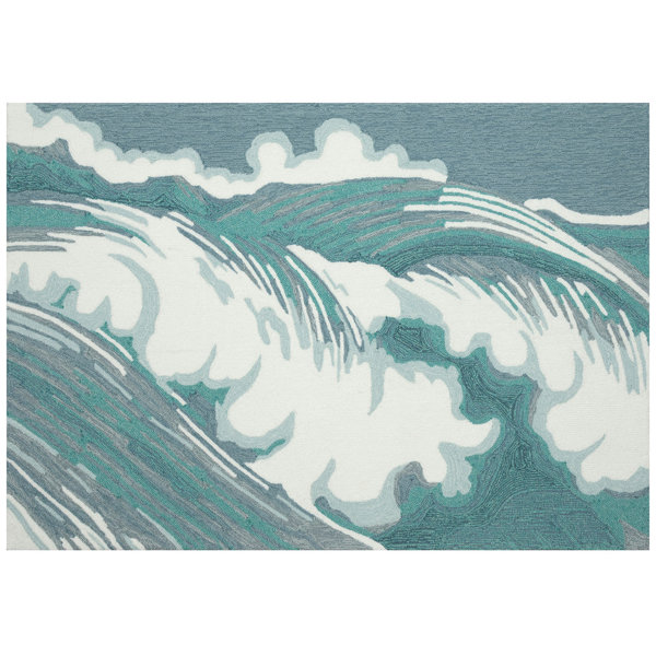 Highland Dunes Andreona Hand Tufted Abstract Rug | Wayfair