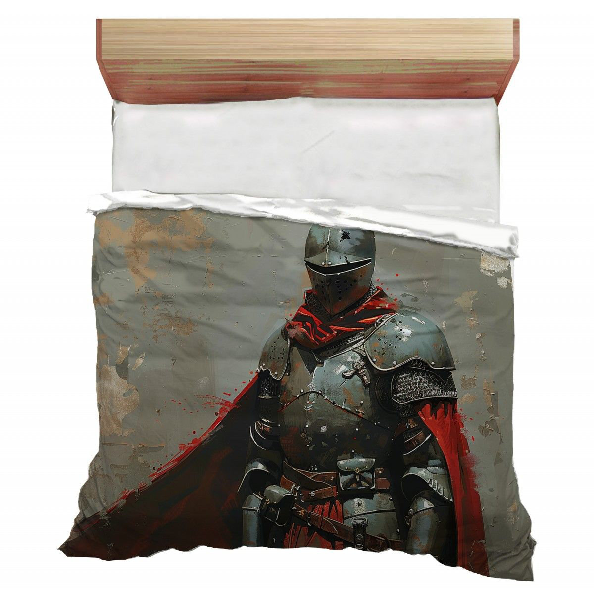 VisionDecor Knight Bedding Historical Duvet Cover Medieval | Wayfair