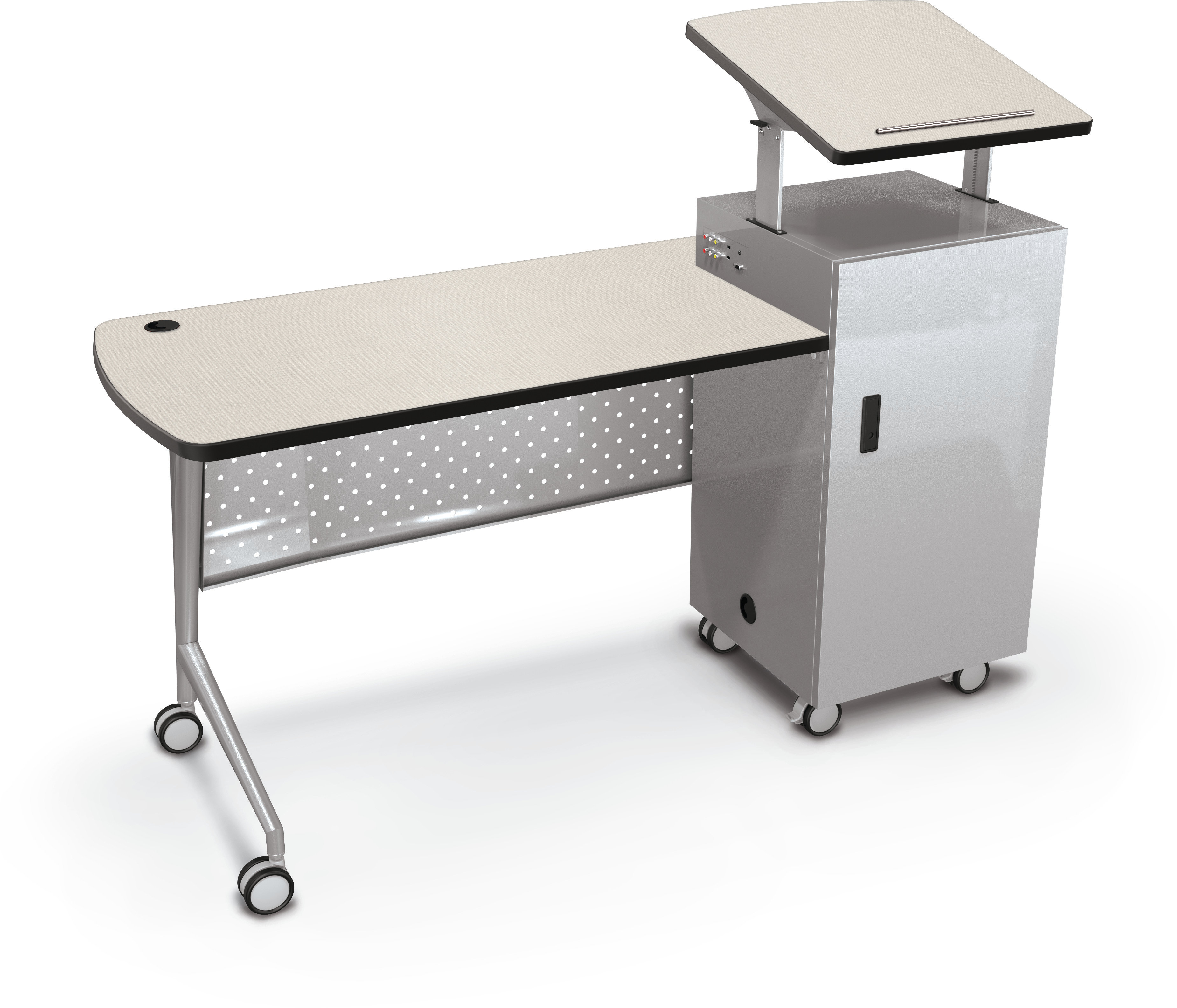 MooreCo Trend Podium Teacher Desk | Wayfair