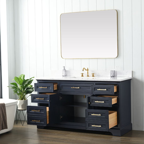 Blue Bathroom Vanities You'll Love | Wayfair