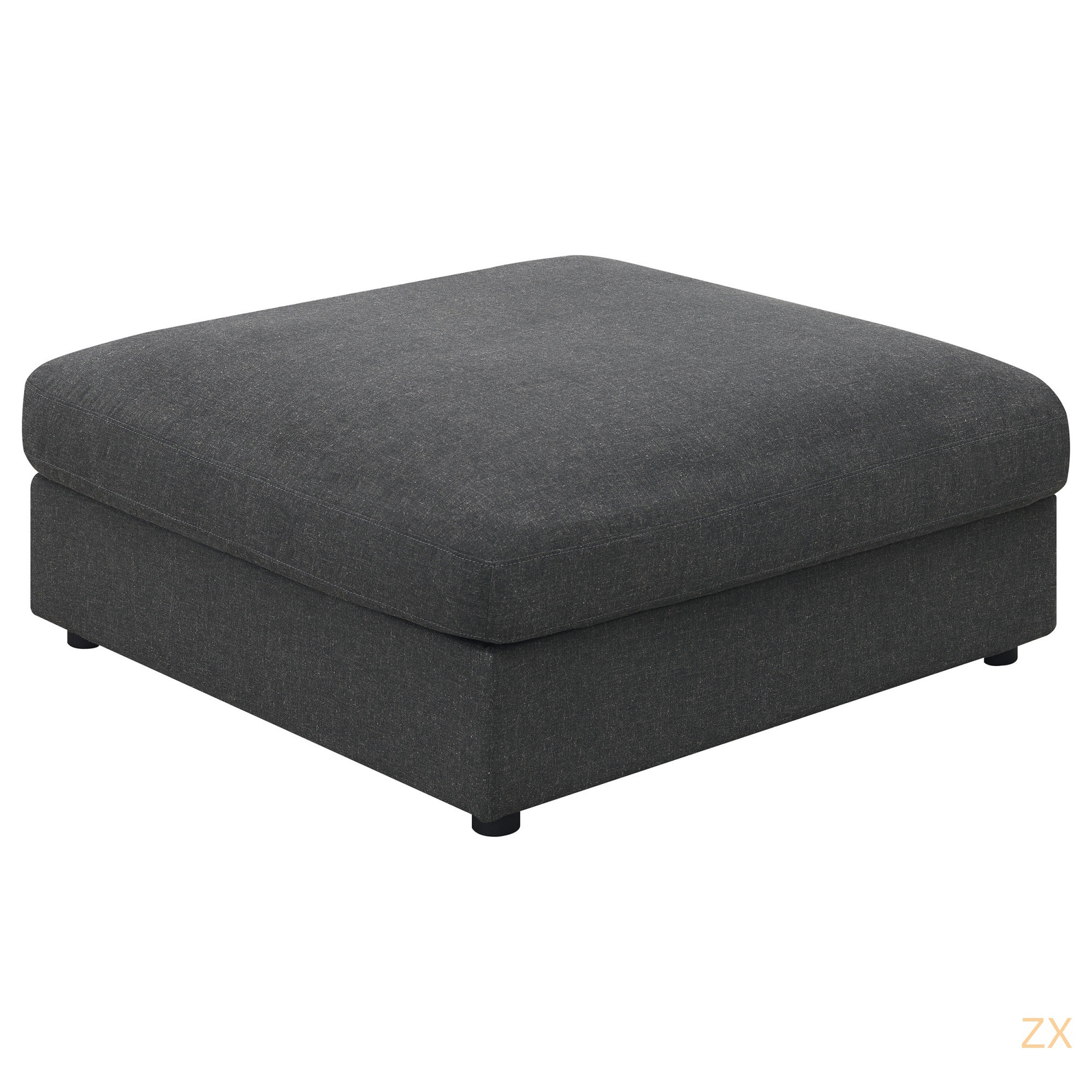 Hokku Designs Duncan Square Upholste Ottoman | Wayfair