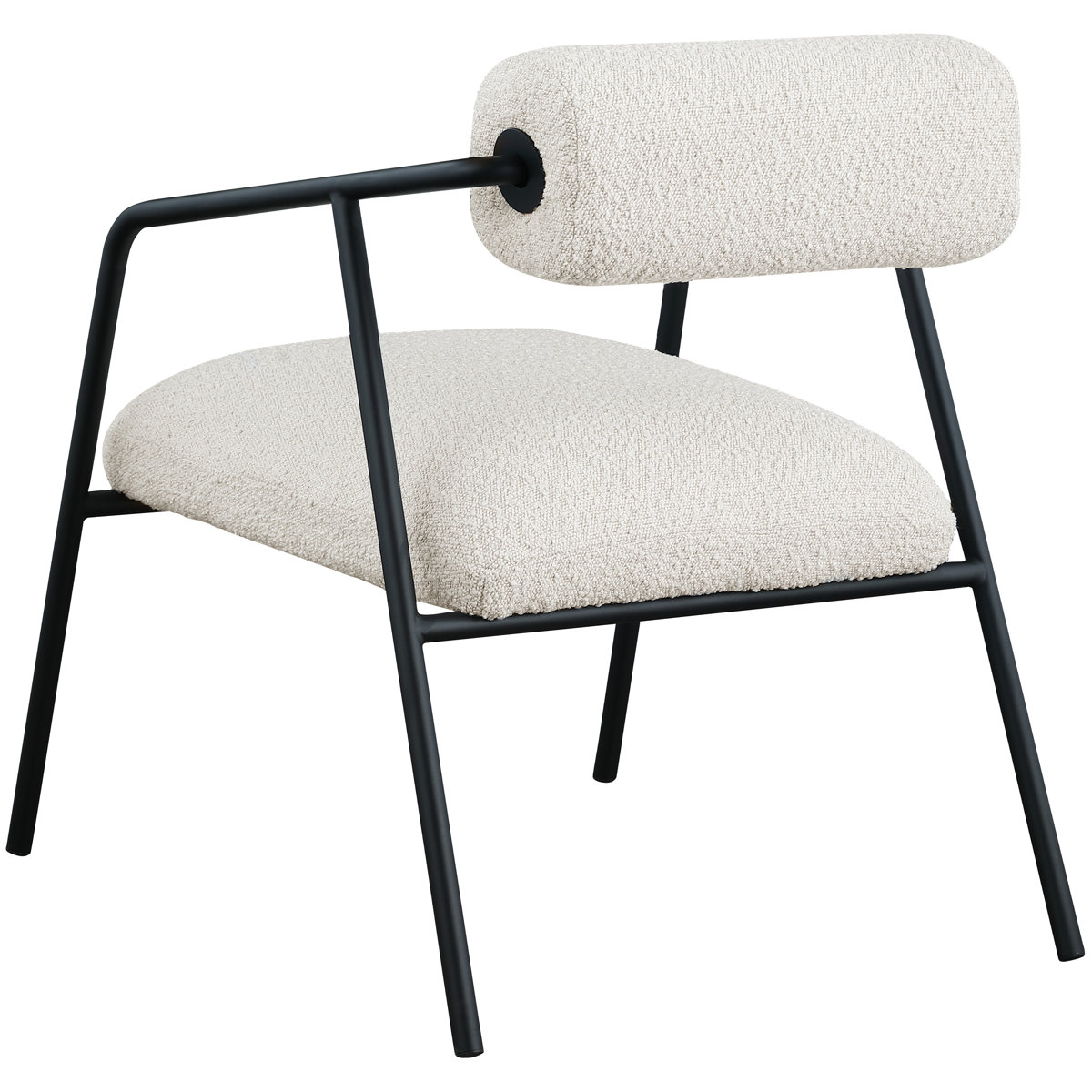 Brayden Studio® Alyta 26" W Boucle Fabric Accent Chair | Wayfair