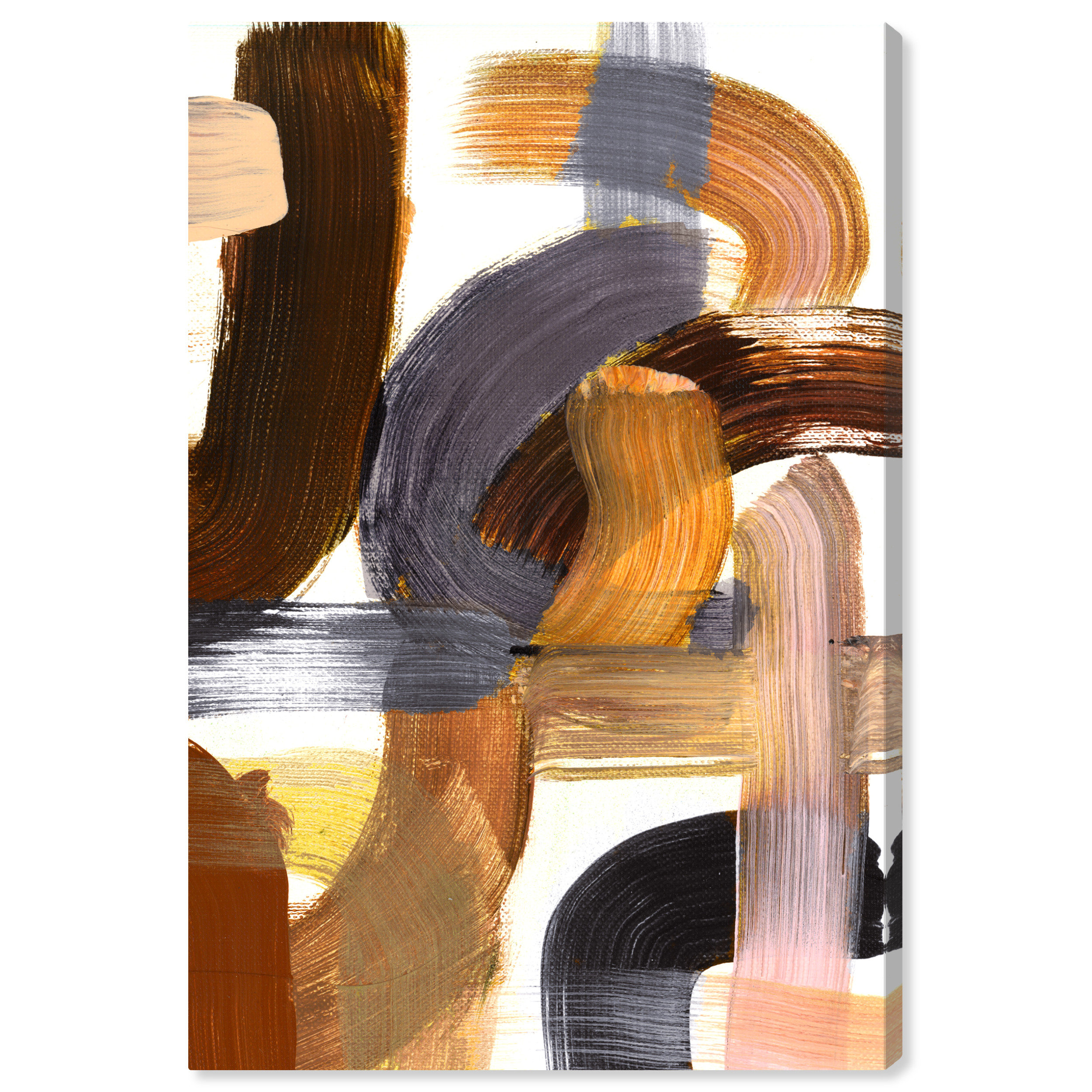 Oliver Gal Seventies Funk - Painting on Wrapped Canvas - Wayfair Canada