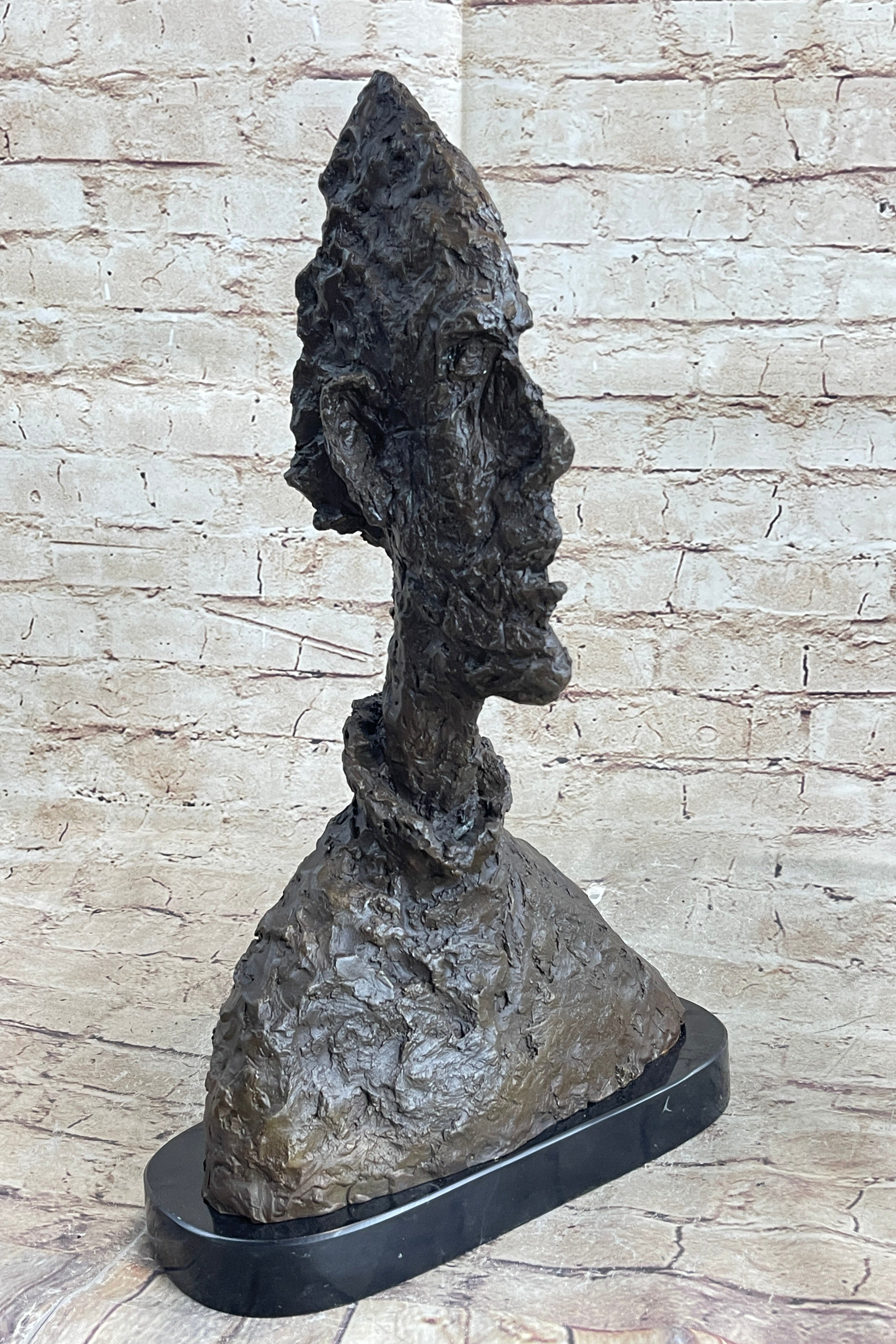 Orren Ellis Tamaria Bust Of Diego After Alberto Giacometti Bronze Metal ...
