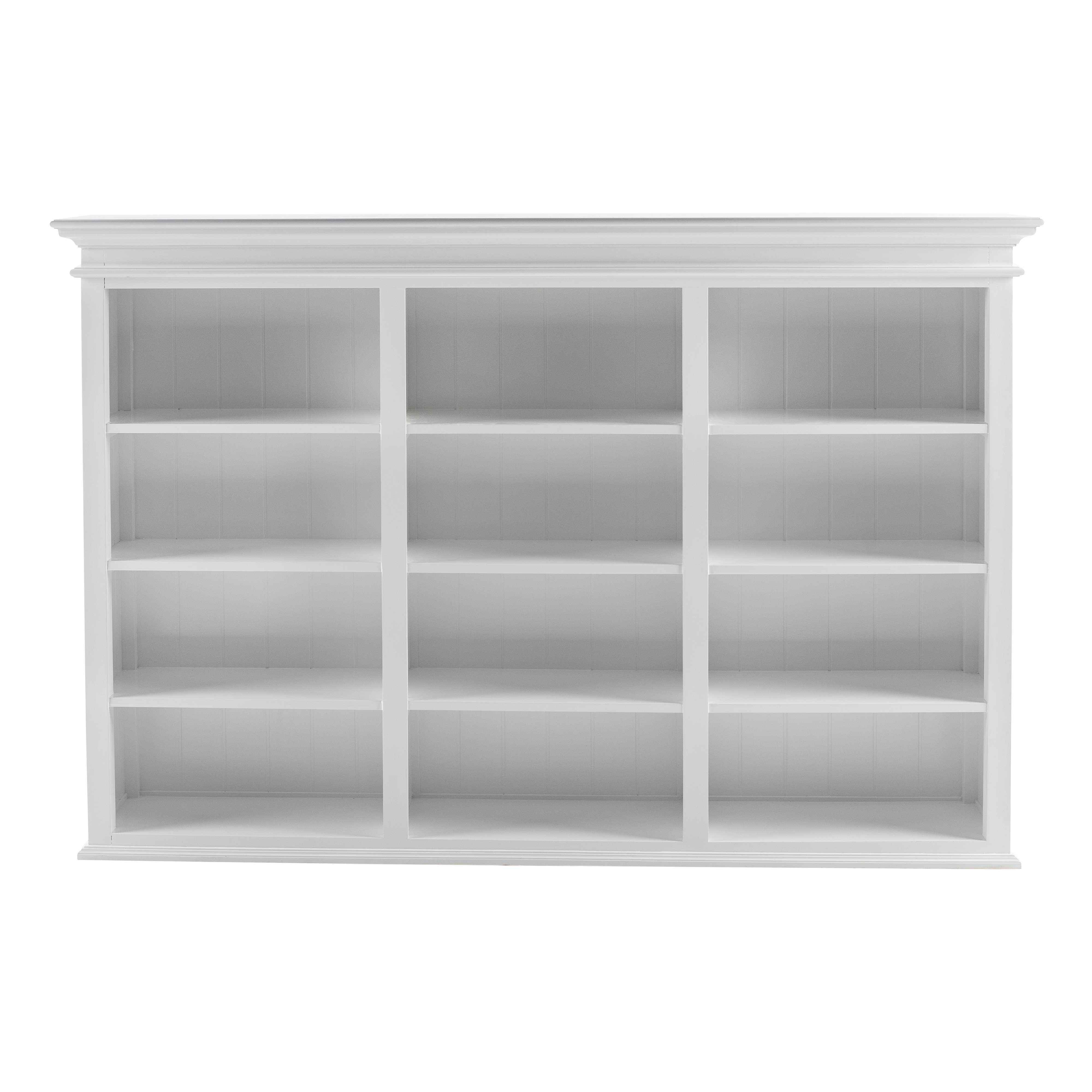 Gracie Oaks Halifax Menomonie Top Part - Hutch Unit With 6 Glass Doors ...