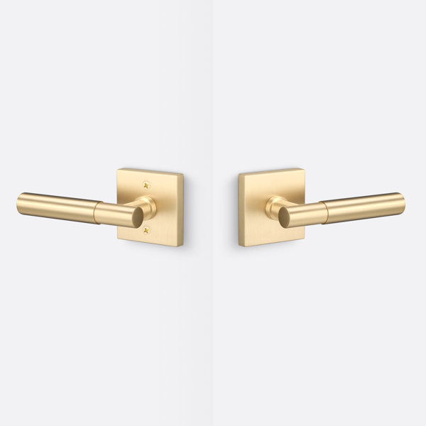 Sure-LocHardware Aspra Square Passage Lever & Reviews | Wayfair