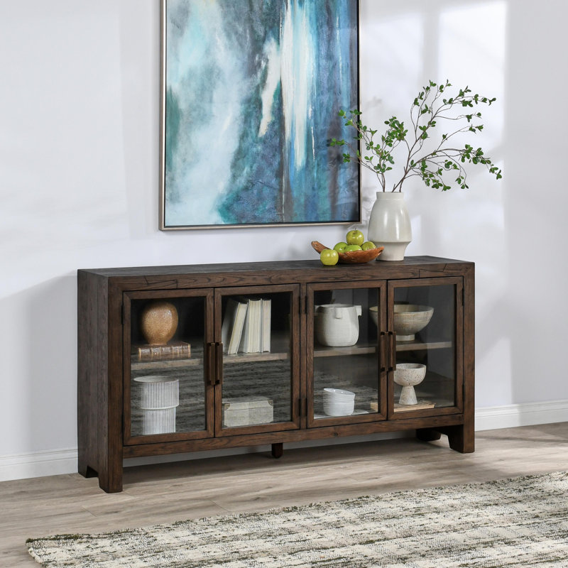 Joss & Main Witherbee 72" Reclaimed Oak Wood Buffet Sideboard In Brown ...