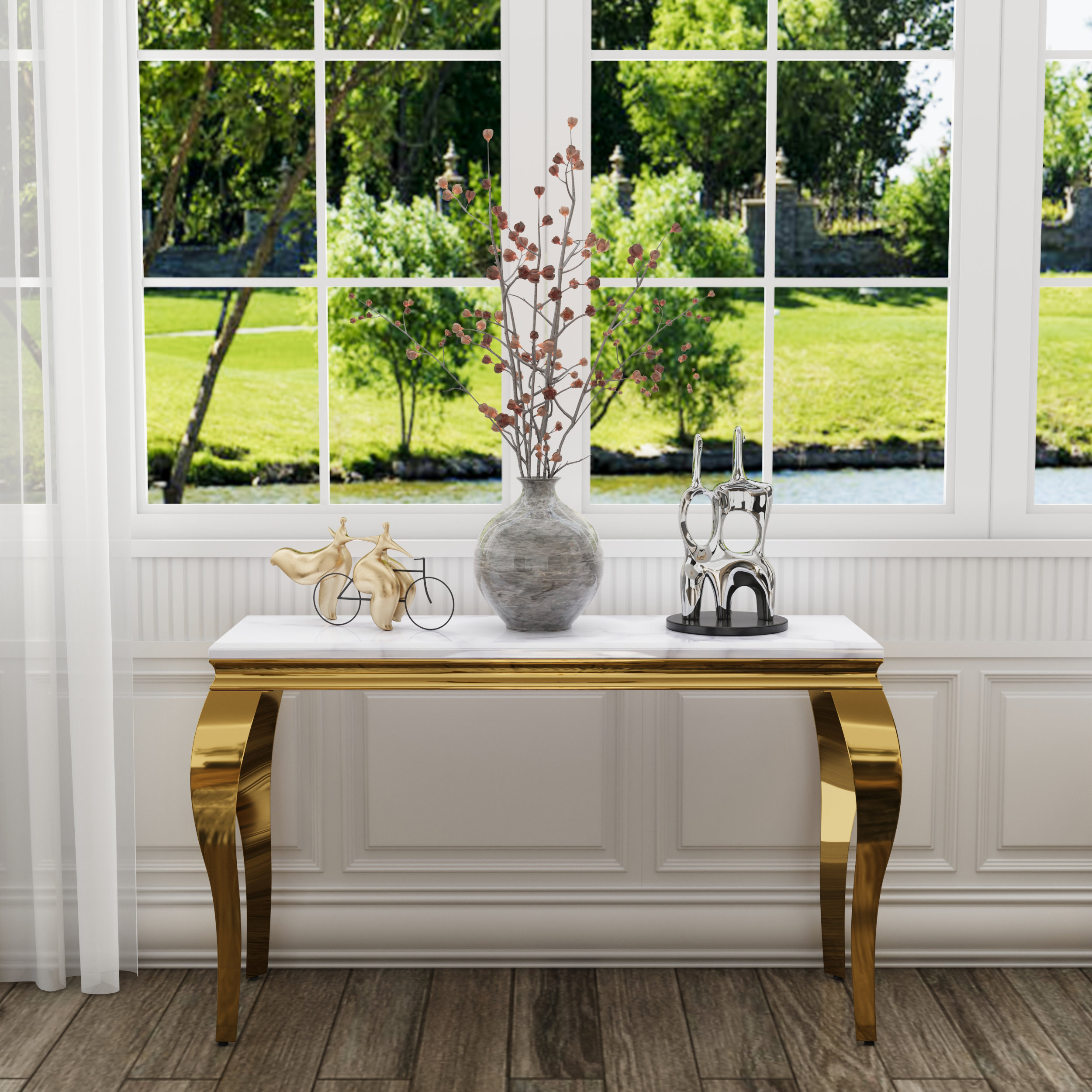 House of Hampton® Keeston 50'' Console Table | Wayfair