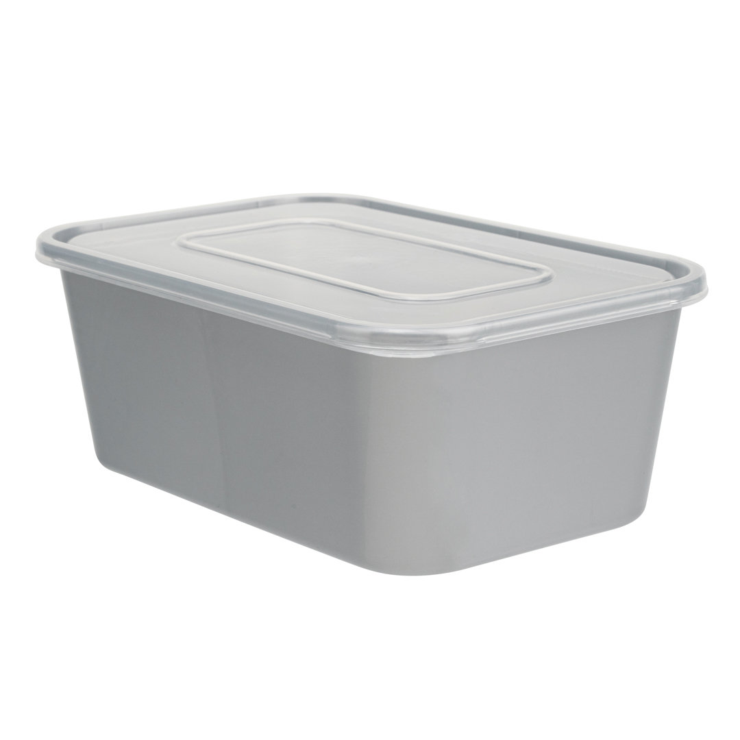 Restaurantware-Futura 32 Ounce Meal Prep Containers With Lids, 100 ...