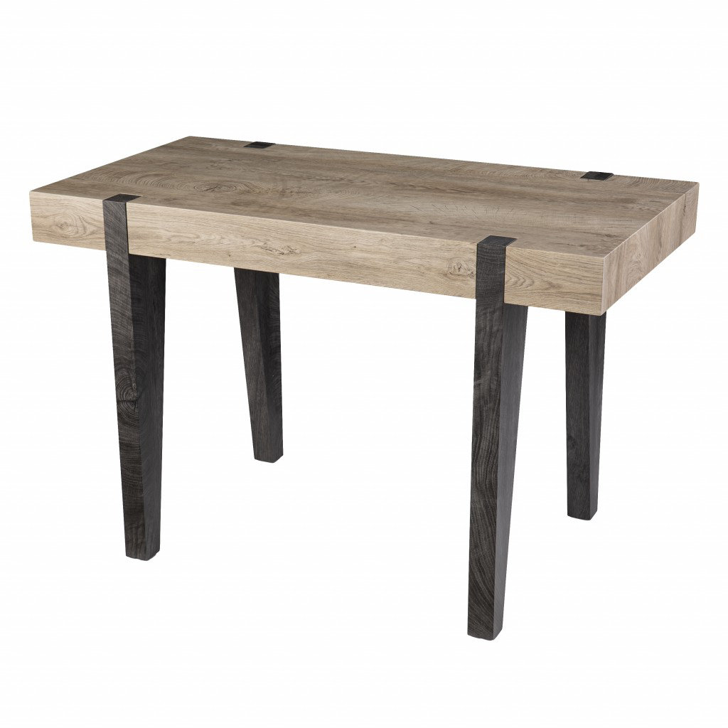 Corrigan Studio® Modern Chunky Natural Wood Table Desk | Wayfair