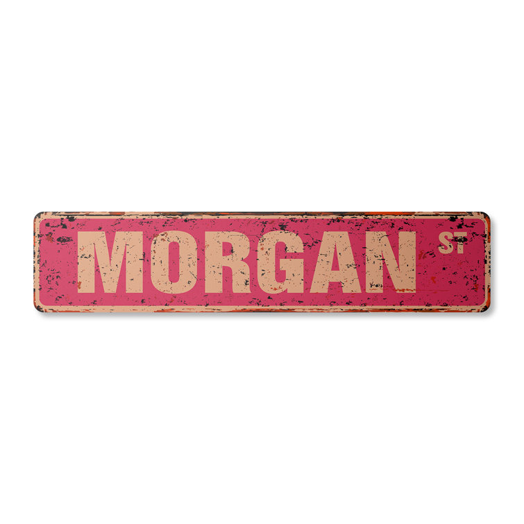 SignMission Morgan Aluminum Street Sign | Wayfair