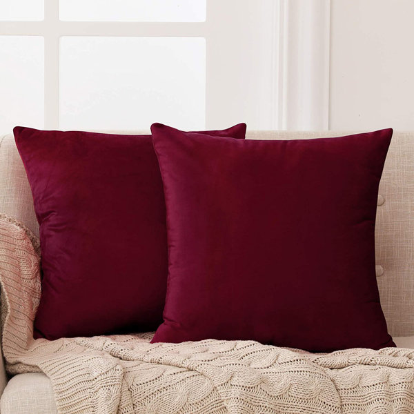 Cranberry Cushion | Wayfair.co.uk