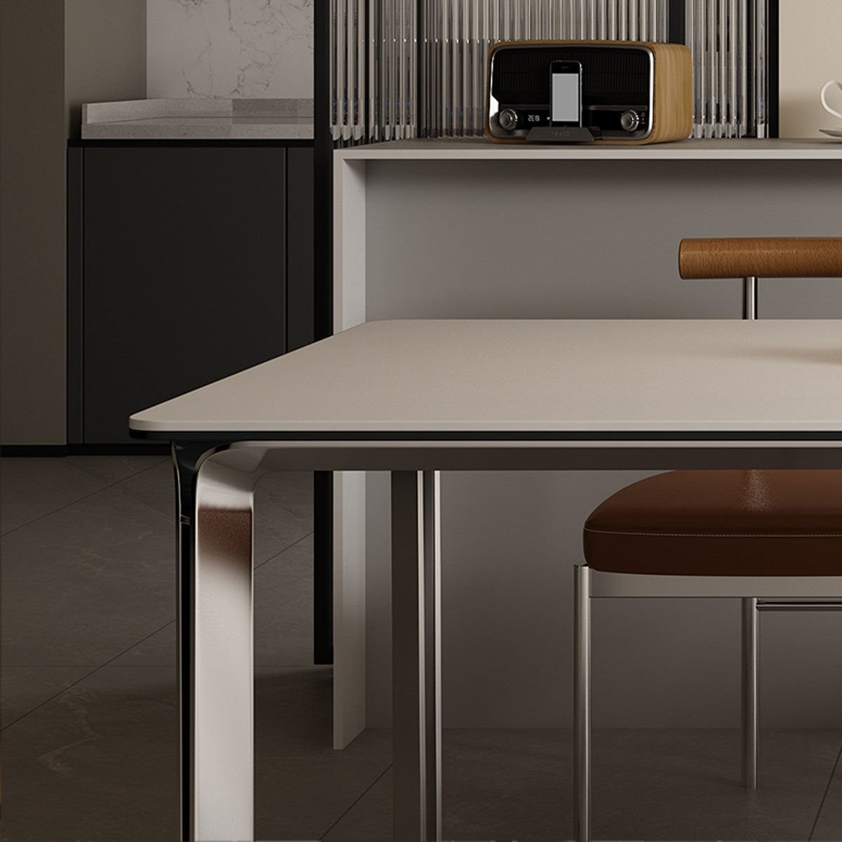 Greyleigh Modern Italian-style Dining Table For The Home Rectangular ...