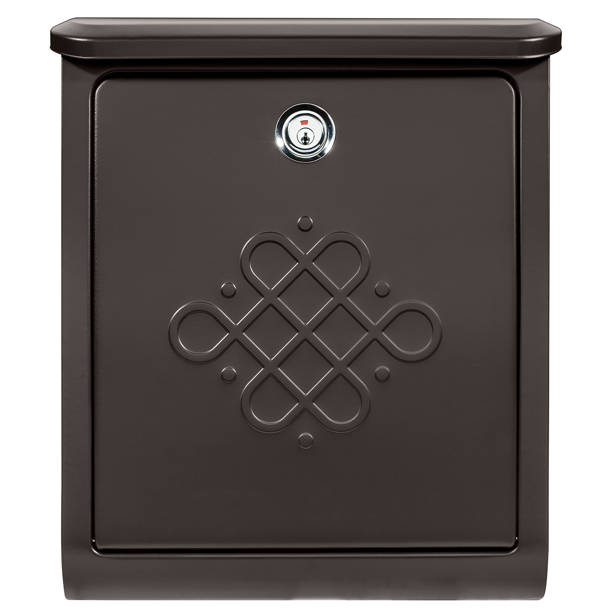 Architectural Mailboxes Bordeaux Locking Wall Mounted Mailbox & Reviews ...
