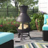 Sol 72 Outdoor™ Basham Steel Wood Burning Chiminea & Reviews | Wayfair