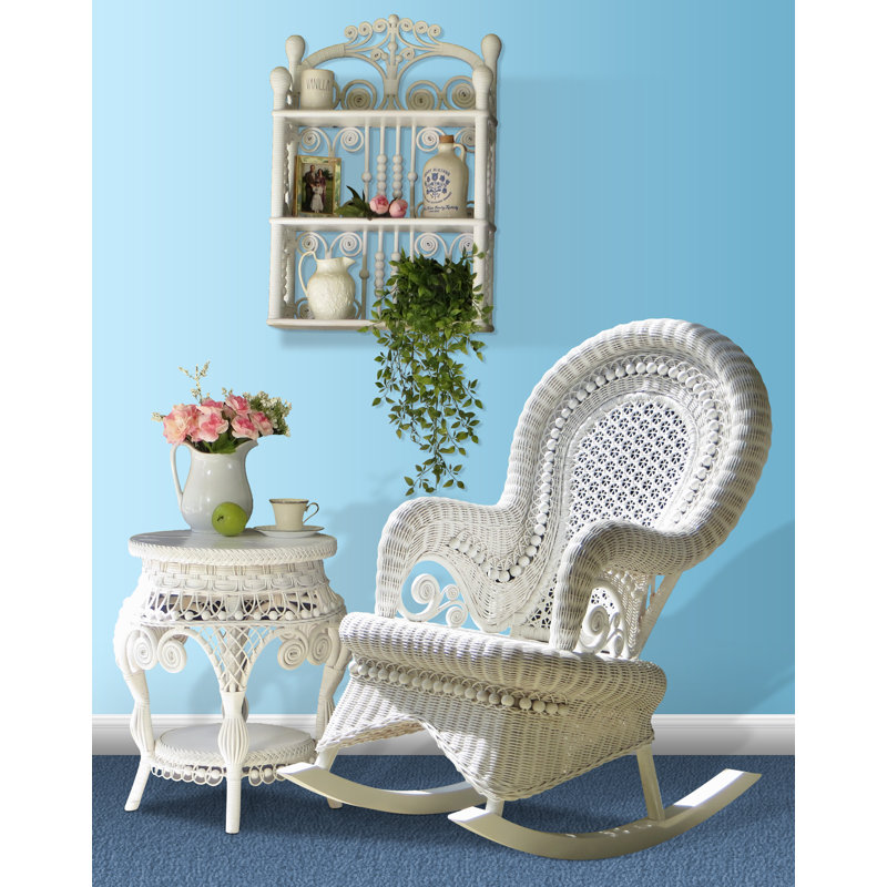 Spice Islands Wicker Country Rocker Chair | Wayfair