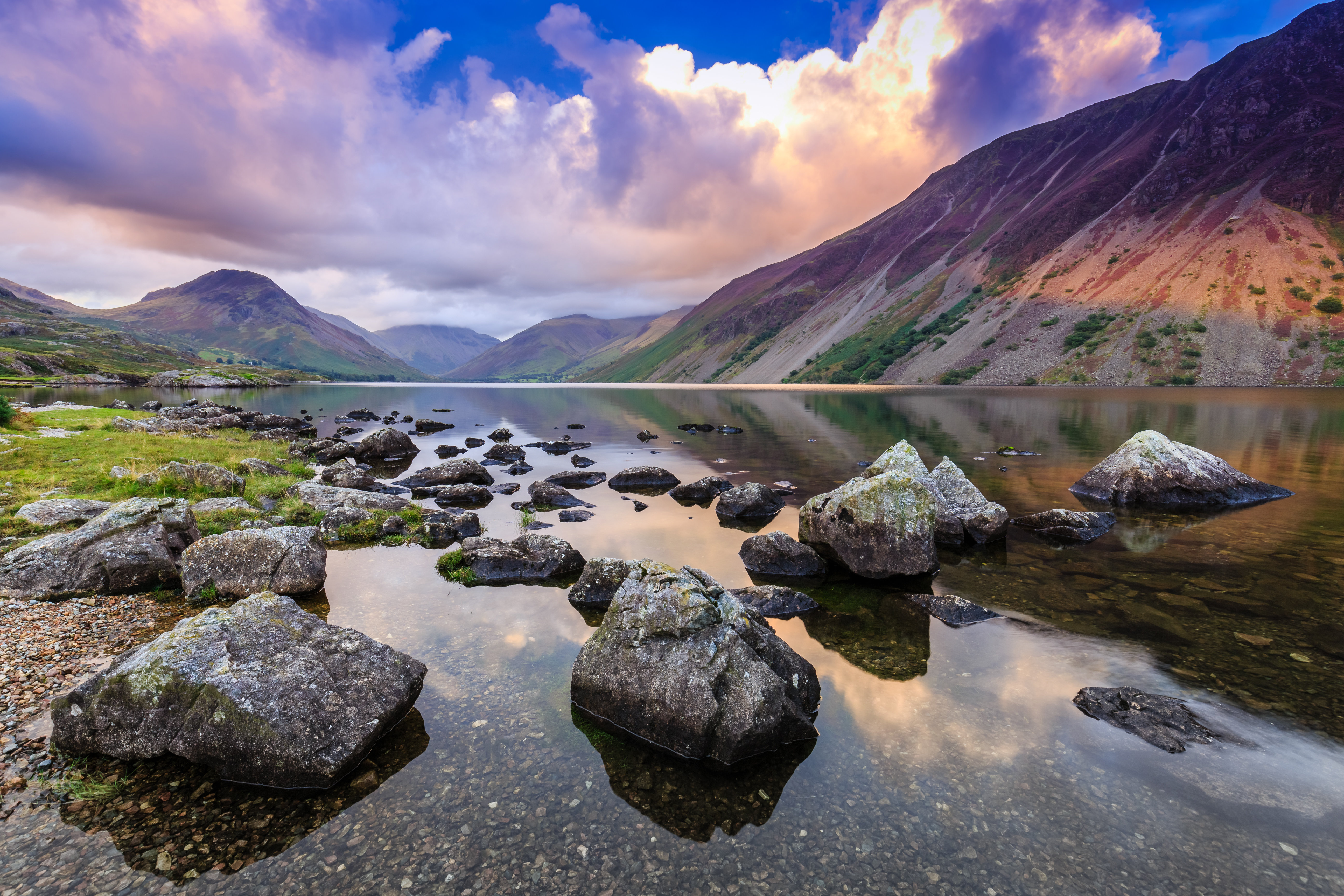Millwood Pines Ananio Wastwater In The Lake District On Canvas by ...