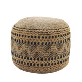 Farmhouse & Rustic Round Ottomans | Birch Lane