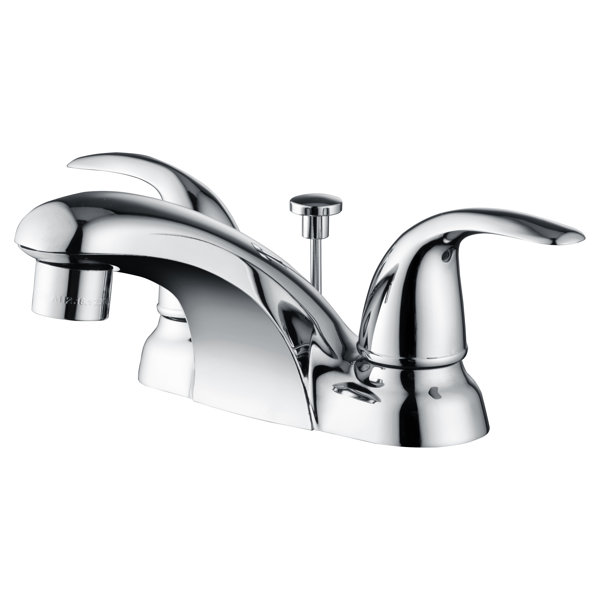 Ultra Faucets Nita Vantage Collection Centerset Bathroom Faucet with ...