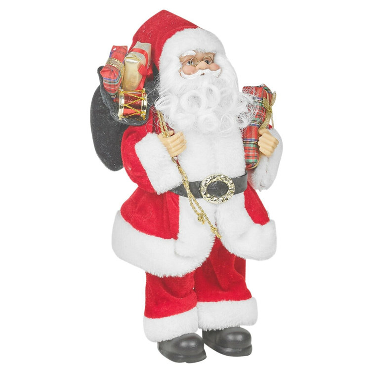 The Seasonal Aisle Santa Standing Tree Decoration | Wayfair.co.uk