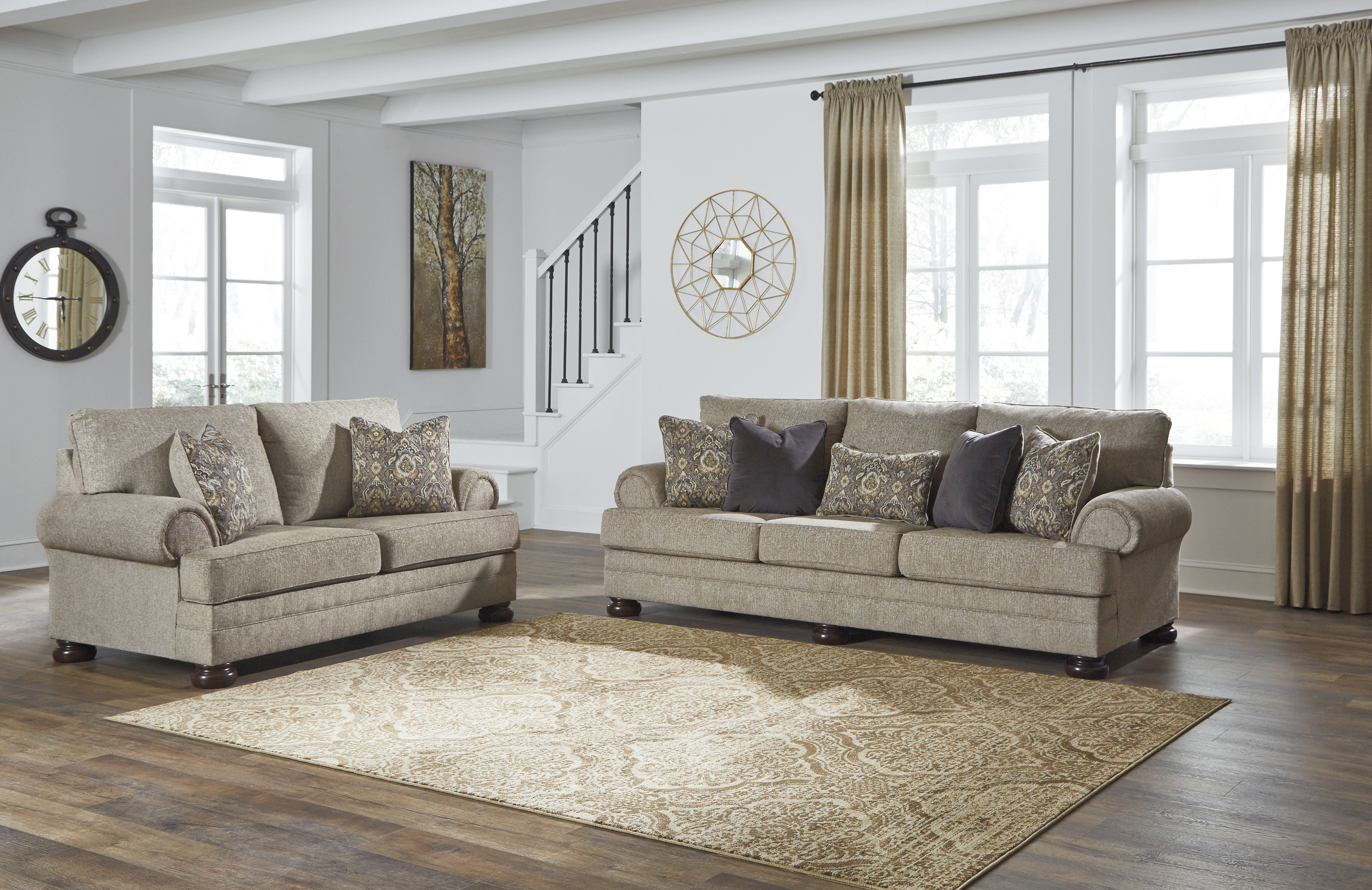 Charlton Home Kananwood Sofa and Loveseat - Wayfair Canada