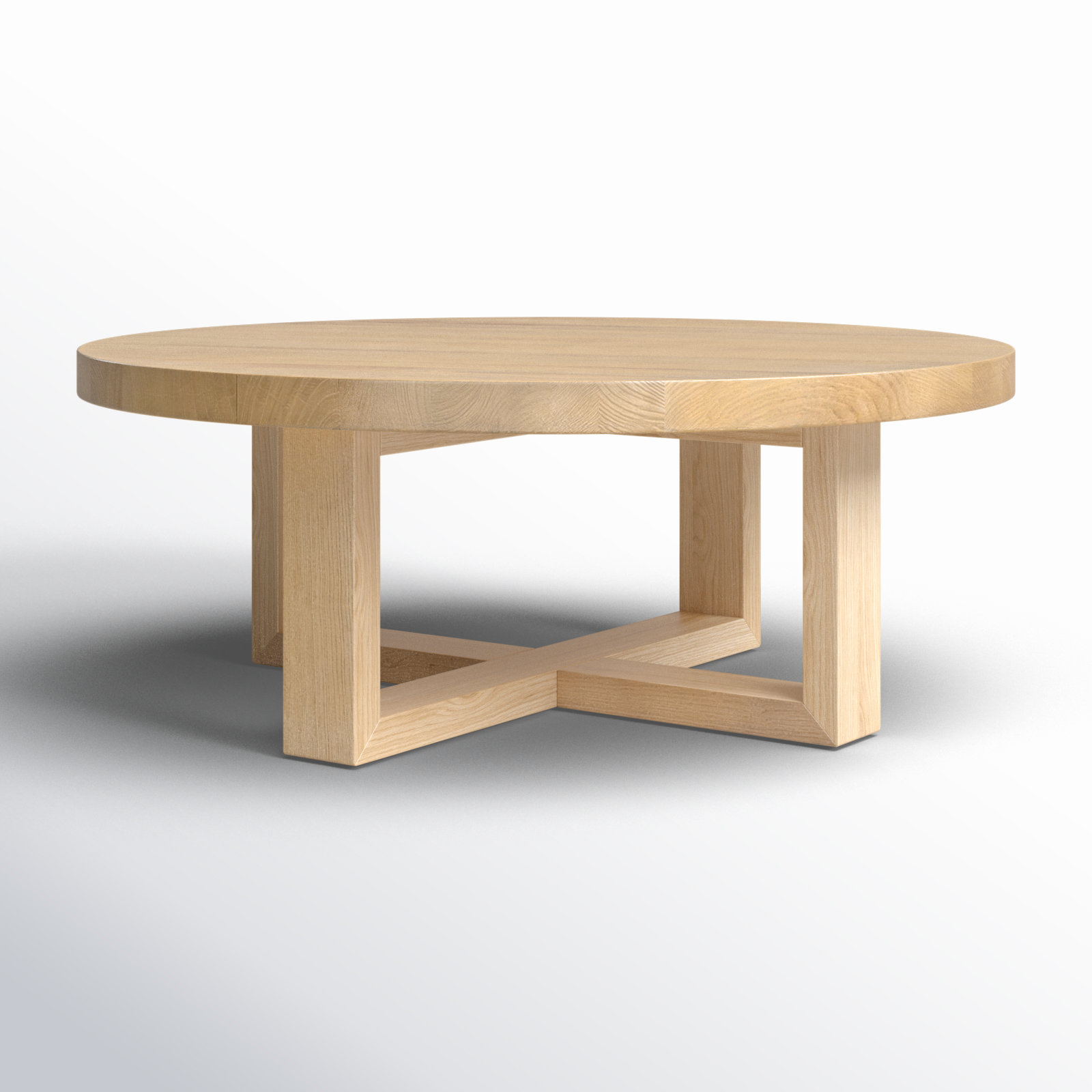 Joss & Main Madora Premium Material Cross Legs Coffee Table | Wayfair