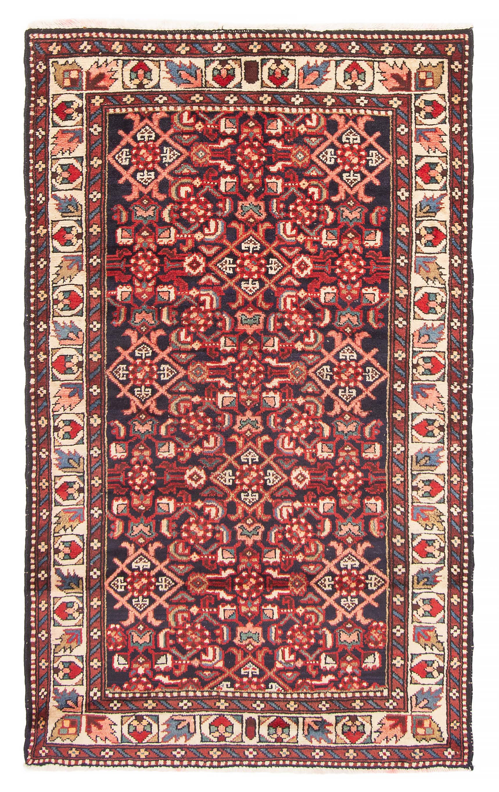 Bloomsbury Market Andelz Dark Navy Rug 3'4" x 5'5" | Wayfair