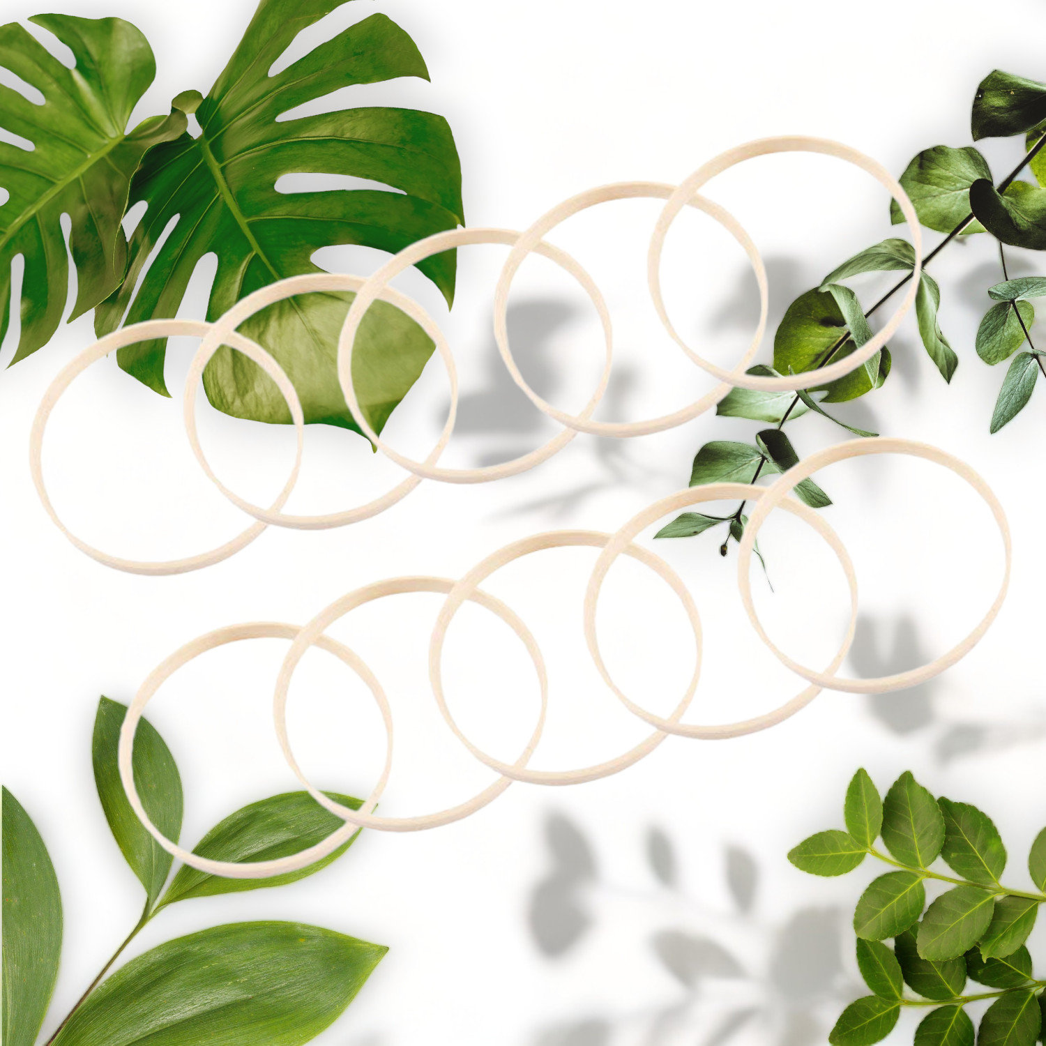 Pacific Funds 12 Wooden Dream Catcher Rings | Wayfair