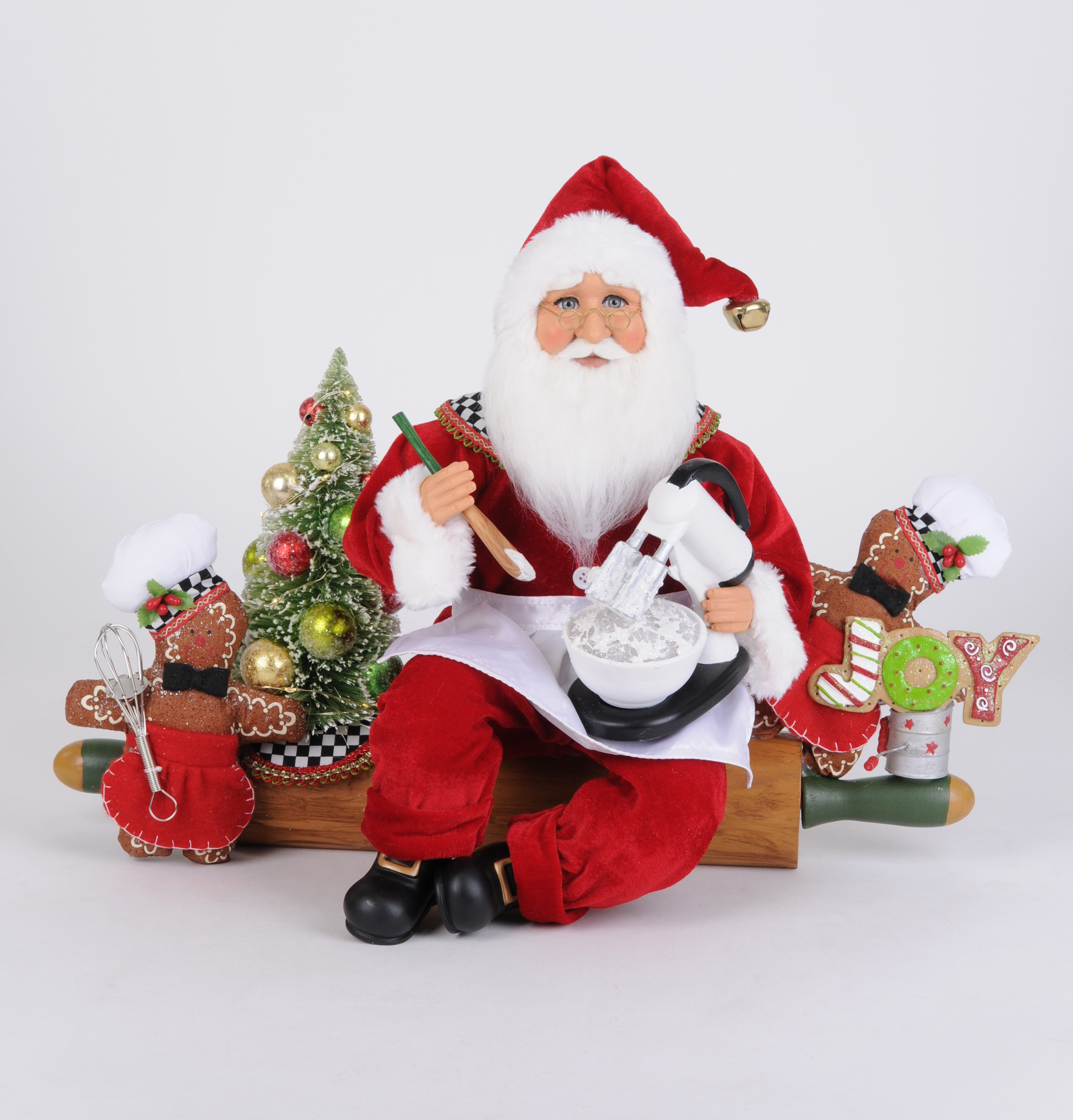 Karen Didion Originals Rolling out Christmas Santa & Reviews | Perigold